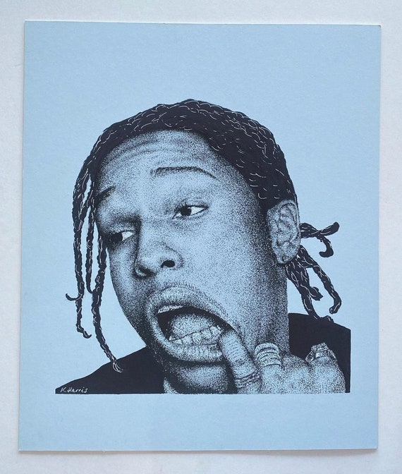 How To Draw Asap Rocky