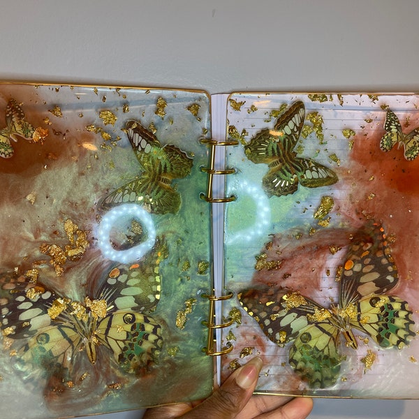 Resin Notebook - Etsy