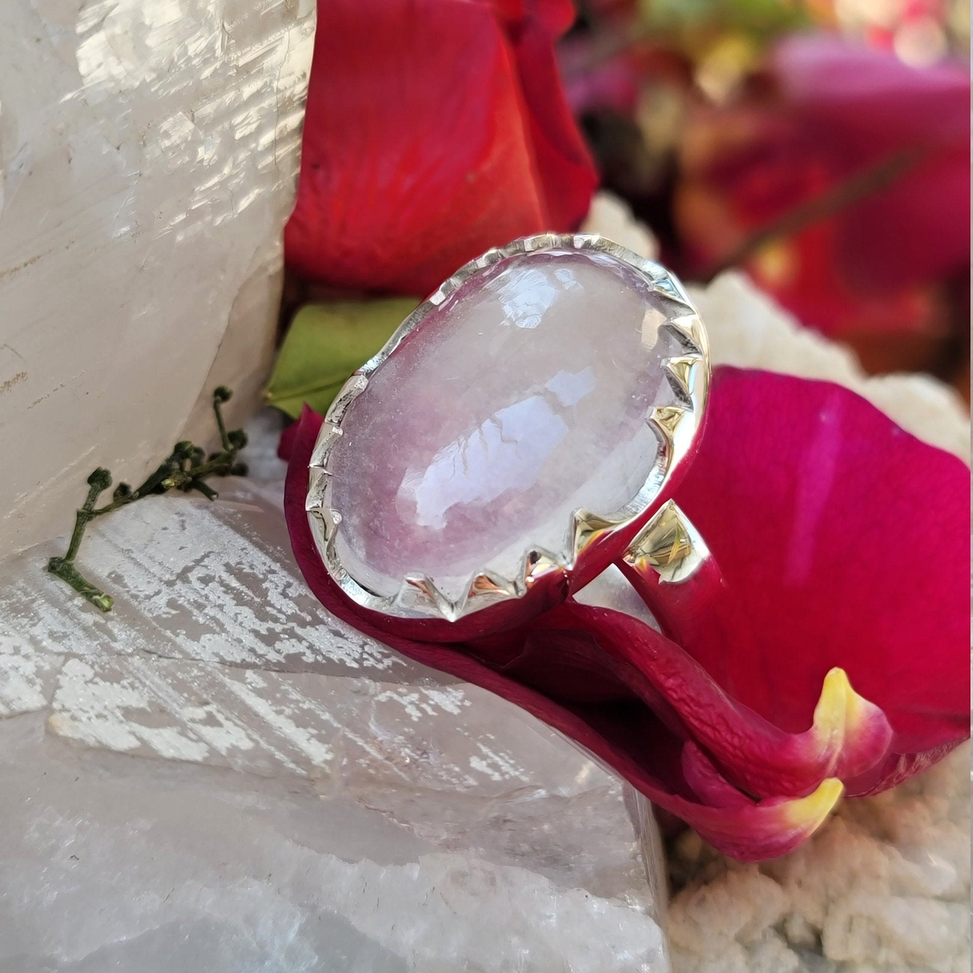 Dur E Najaf Ring, Natural Dur E Najaf Stone, 925 Sterling Silver Handmade Ring Lucky, Moonstone ...