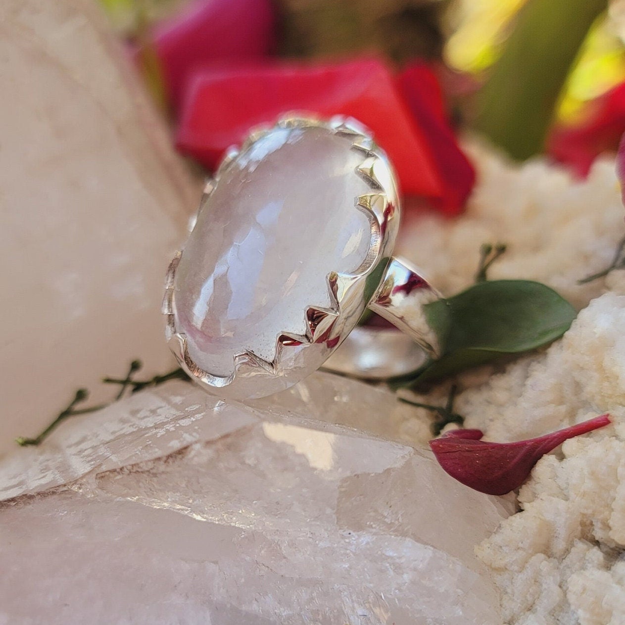 Dur E Najaf Ring, Natural Dur E Najaf Stone, 925 Sterling Silver Handmade Ring Lucky, Moonstone ...