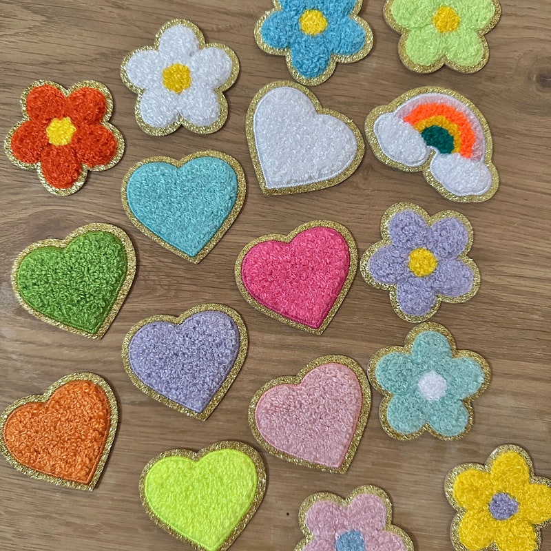 Chenille Hearts - Etsy