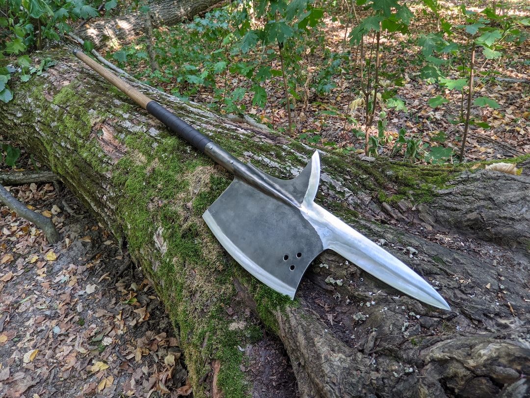 Swiss Halberd Early, Big Poleaxe, Medieval Knightly Weapons, Historical ...
