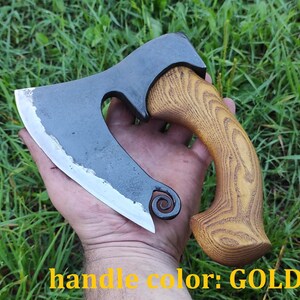 Fist Axe, Bearded Ax, Hand-forged Ax, Small Hatchet, for Cooking, for ...