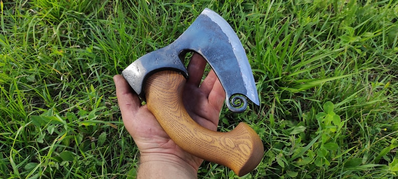 Fist Axe Bearded Ax Hand-forged Ax Small Hatchet for | Etsy