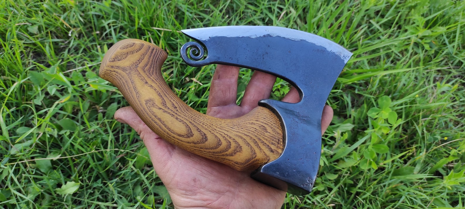 Fist Axe Bearded Ax Hand-forged Ax Small Hatchet for | Etsy