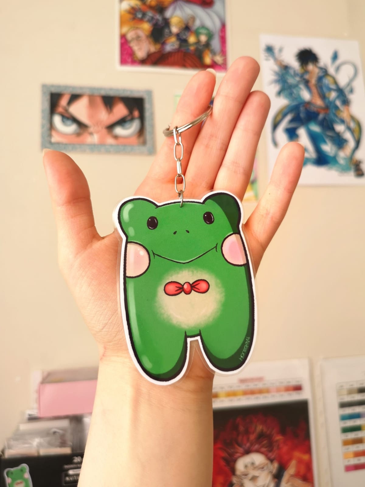 Killing Stalking Yoonbum Frog Keychain / Anime / Manga / | Etsy