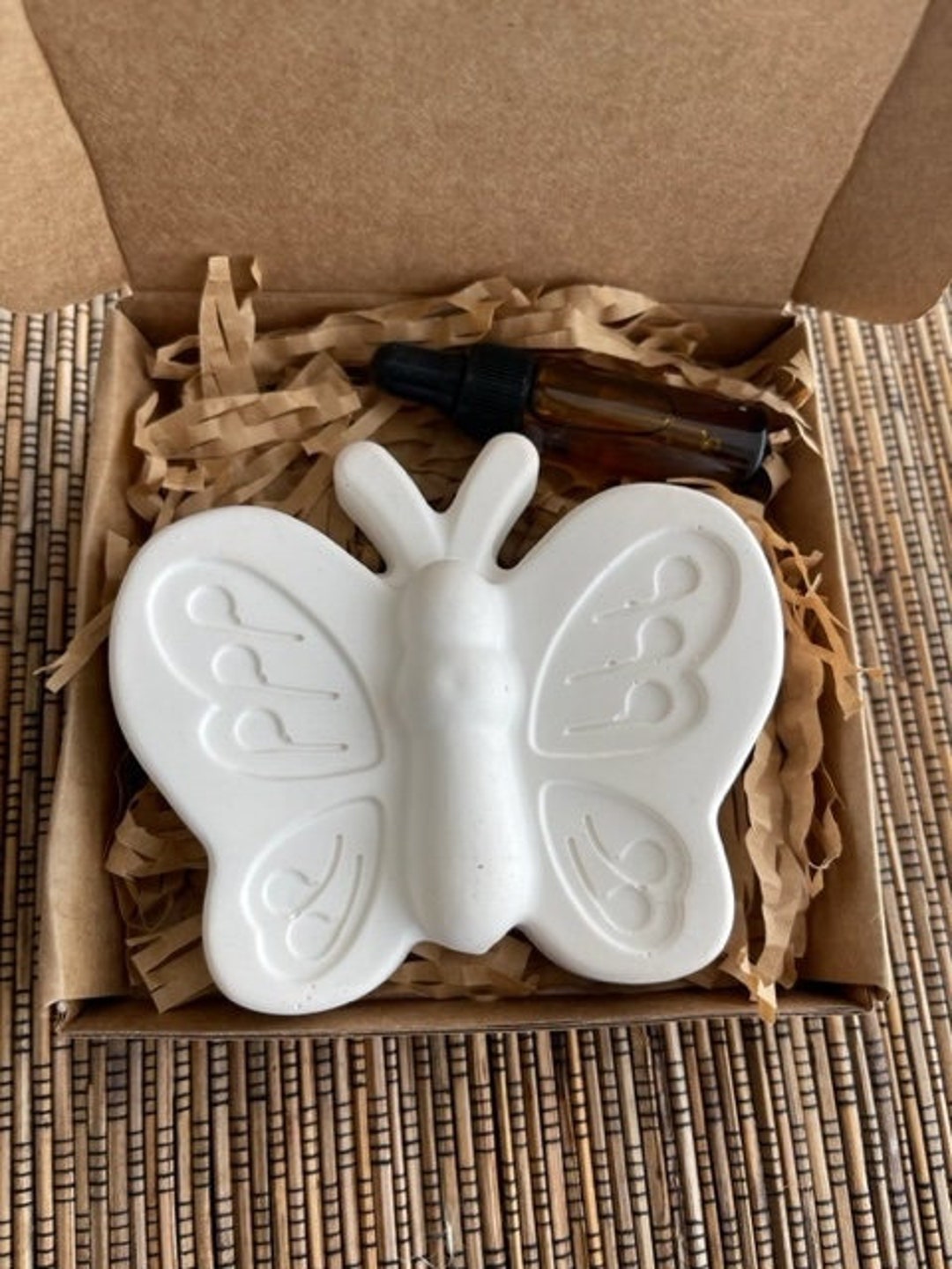 Plaster Butterfly Diffuser Stone With Oil/air Freshener/aromatherapy ...