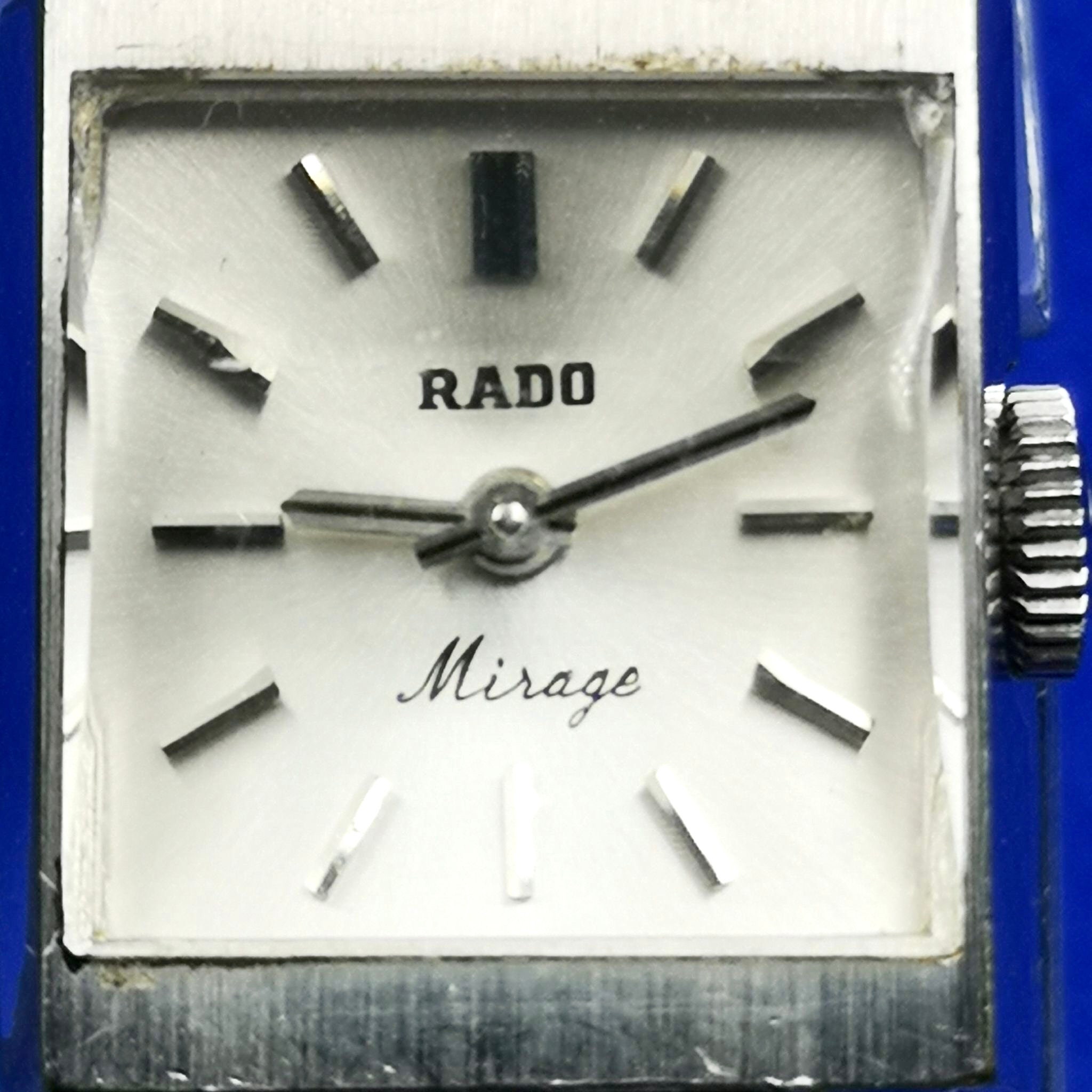 Vintage and Rare Rado Mirage Hand-winding - Etsy