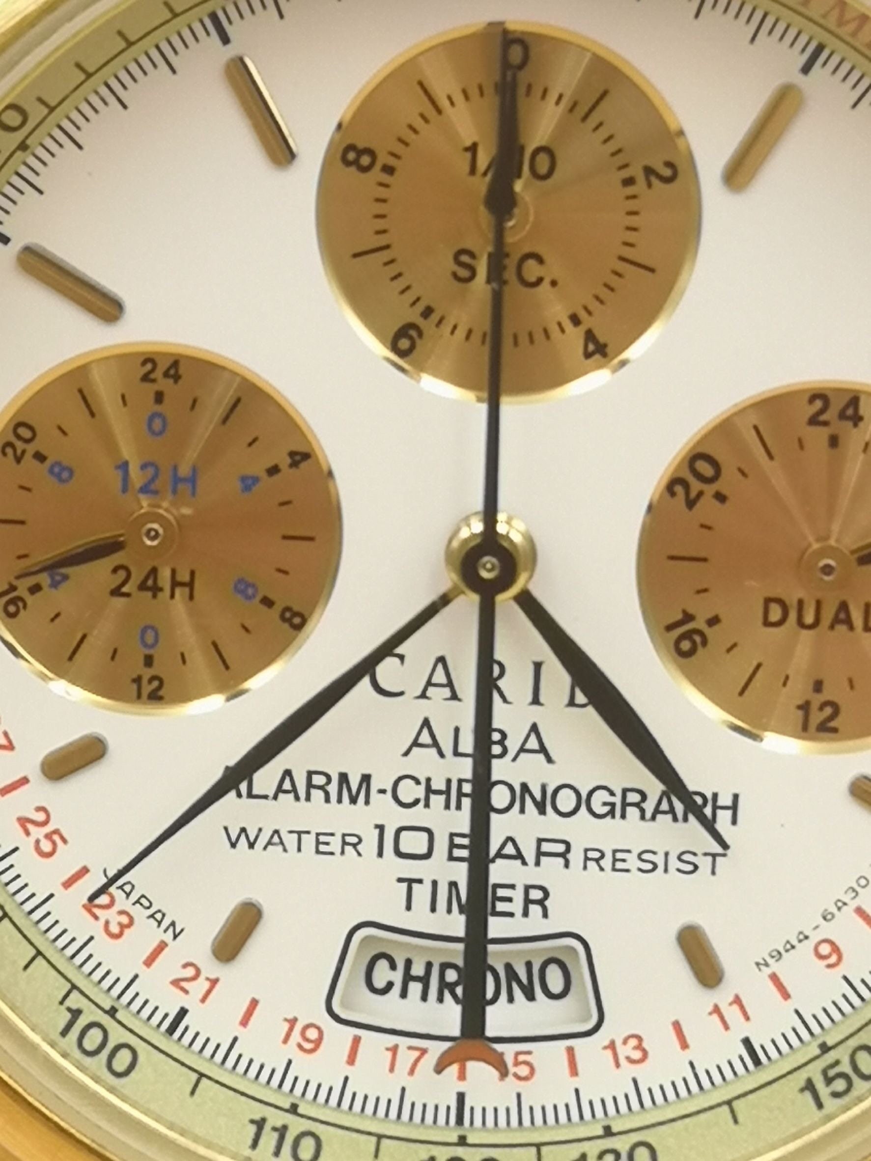 Vintage Alba CARIB Chronograph and Alarm Watch. - Etsy