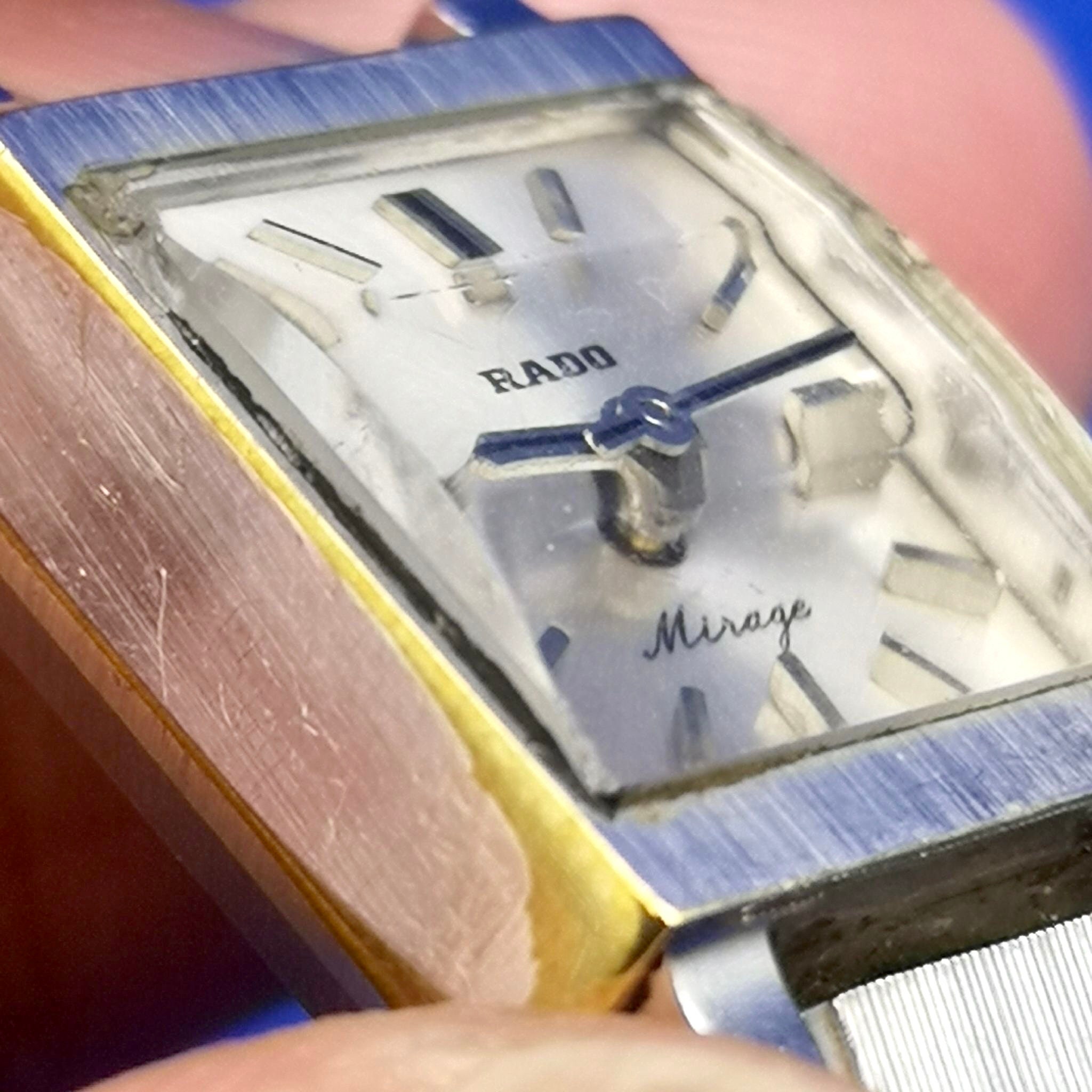 Vintage and Rare Rado Mirage Hand-winding - Etsy