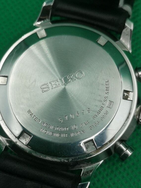 Seiko Chronograph 8T63-00A0 watch. - Gem