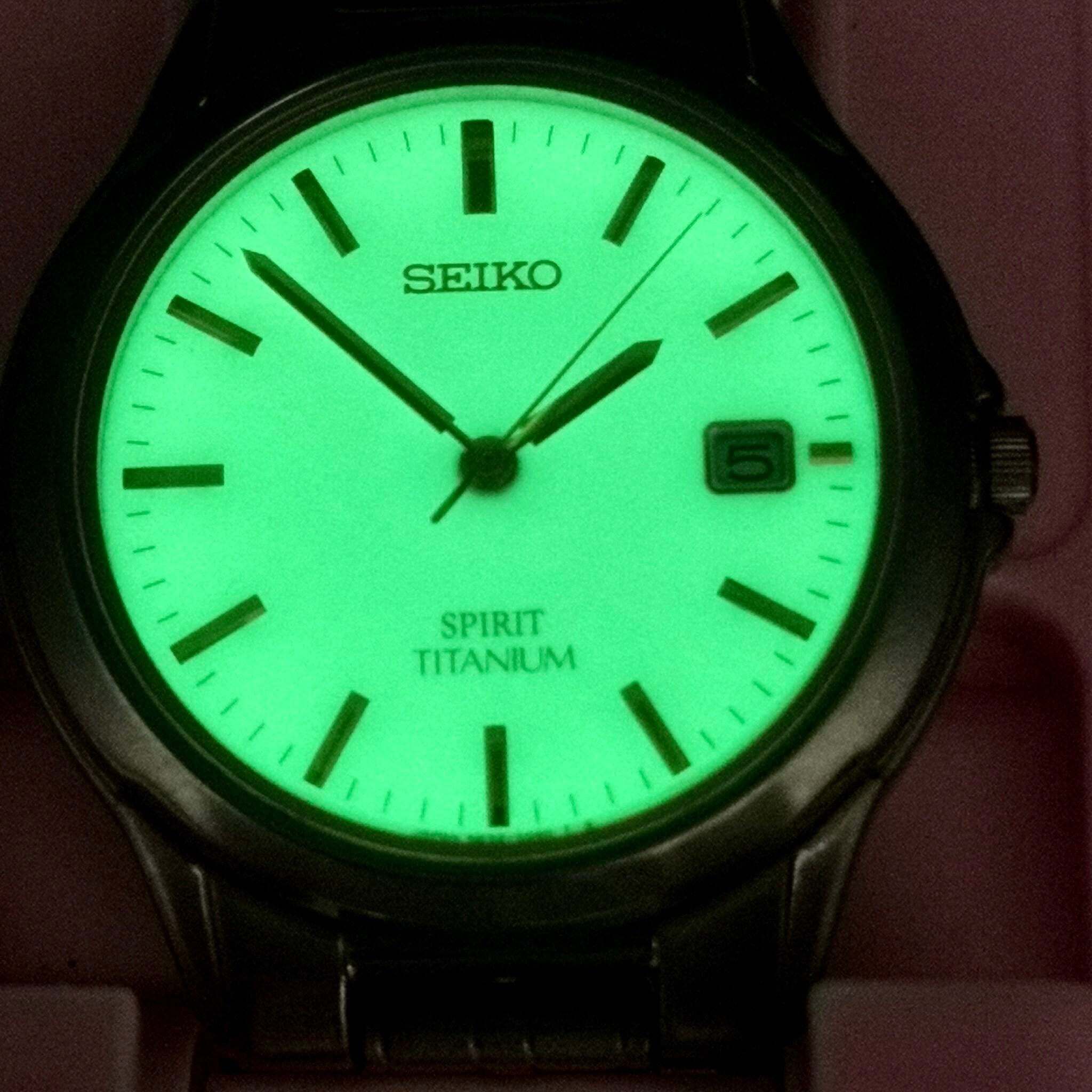 Vintage Seiko Spirit Titanium Watch. - Etsy