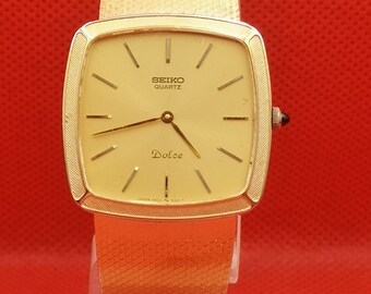 Gold Seiko Vintage - Etsy