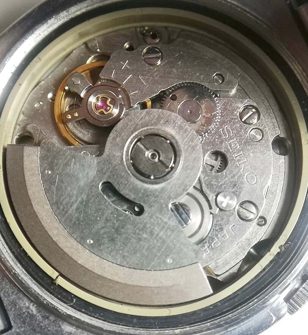 Vintage Seiko 5 Automatic Blue Face Watch. - Etsy