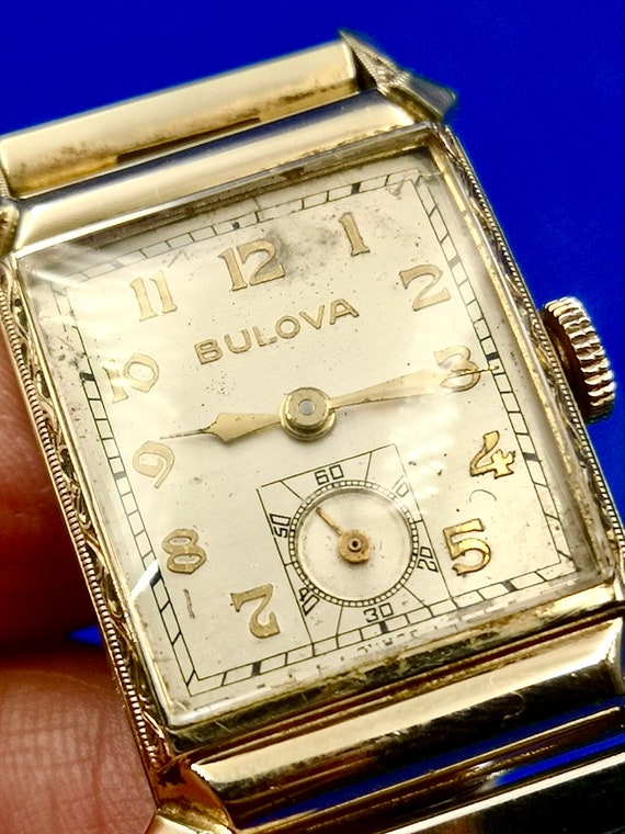 Vintage and Rare Bulova Hand-Winding Lady watch. Gold… - Gem