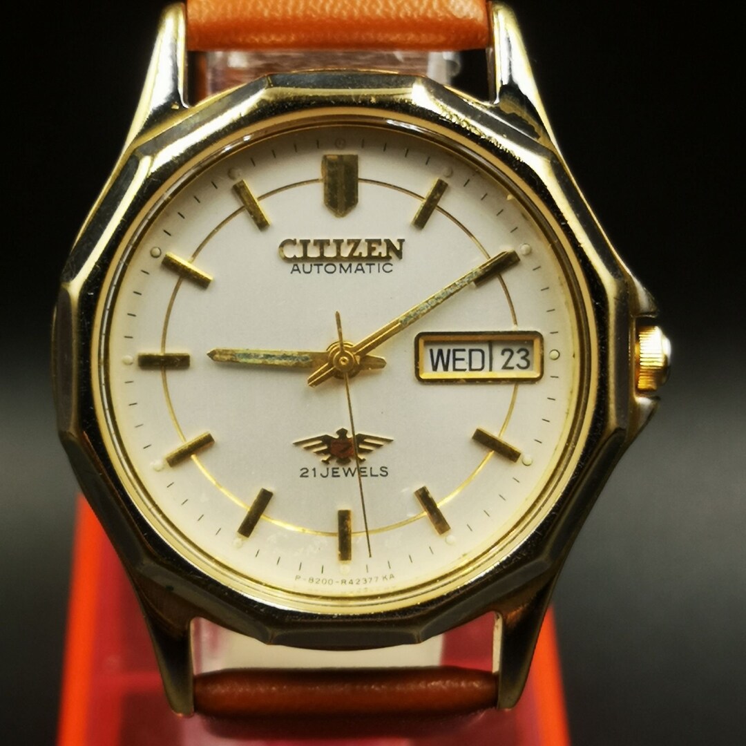 Vintage Citizen Automatic 21 Jewels Watch. - Etsy
