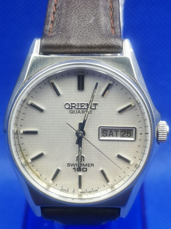 Vintage Orient Swimmer 100 Men’s quartz watch. - Gem