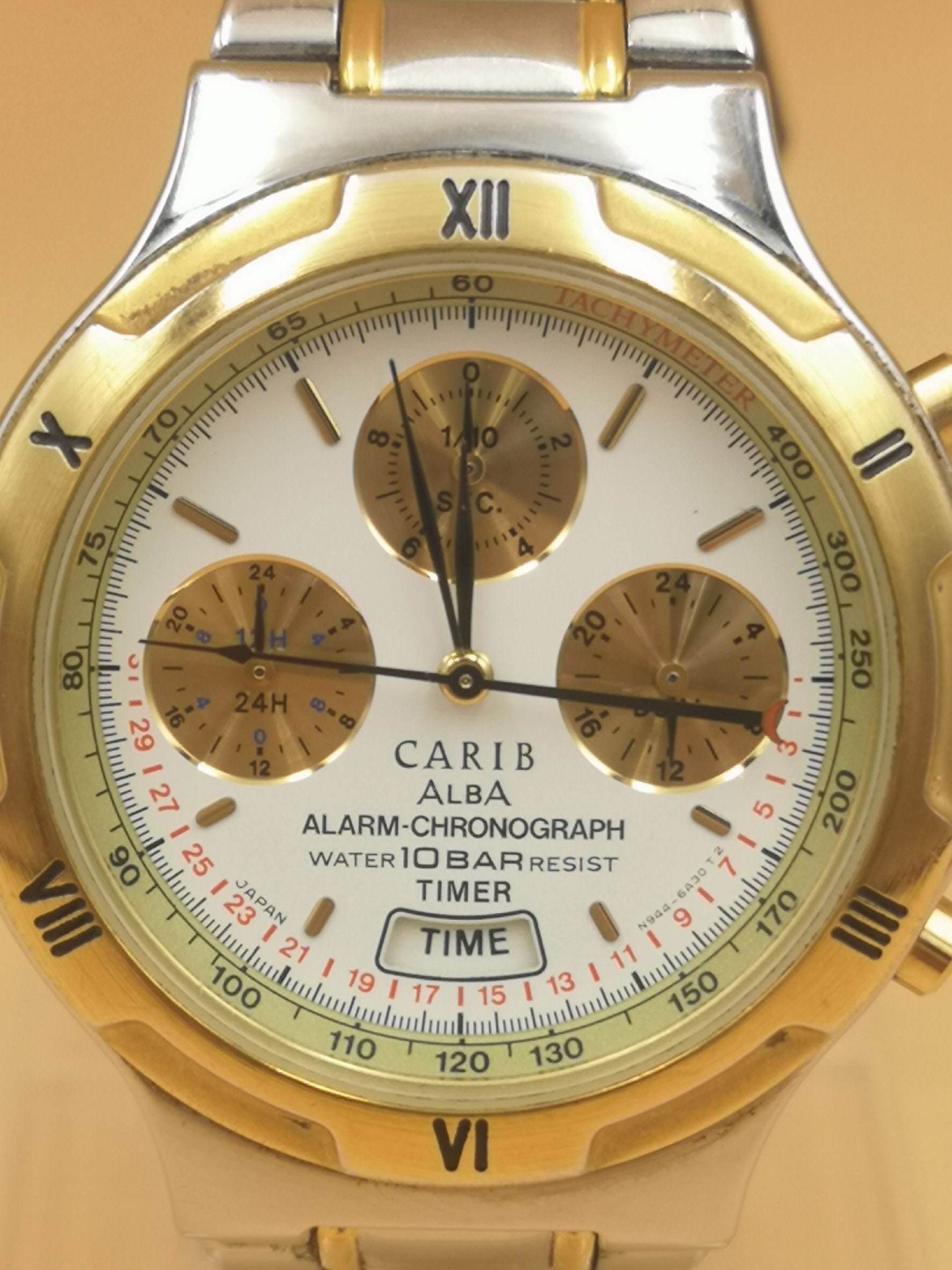 Vintage Alba CARIB Chronograph and Alarm Watch. - Etsy