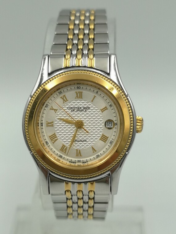 Vintage and Rare Christian Mode Gold Color Swiss Watch. - Etsy