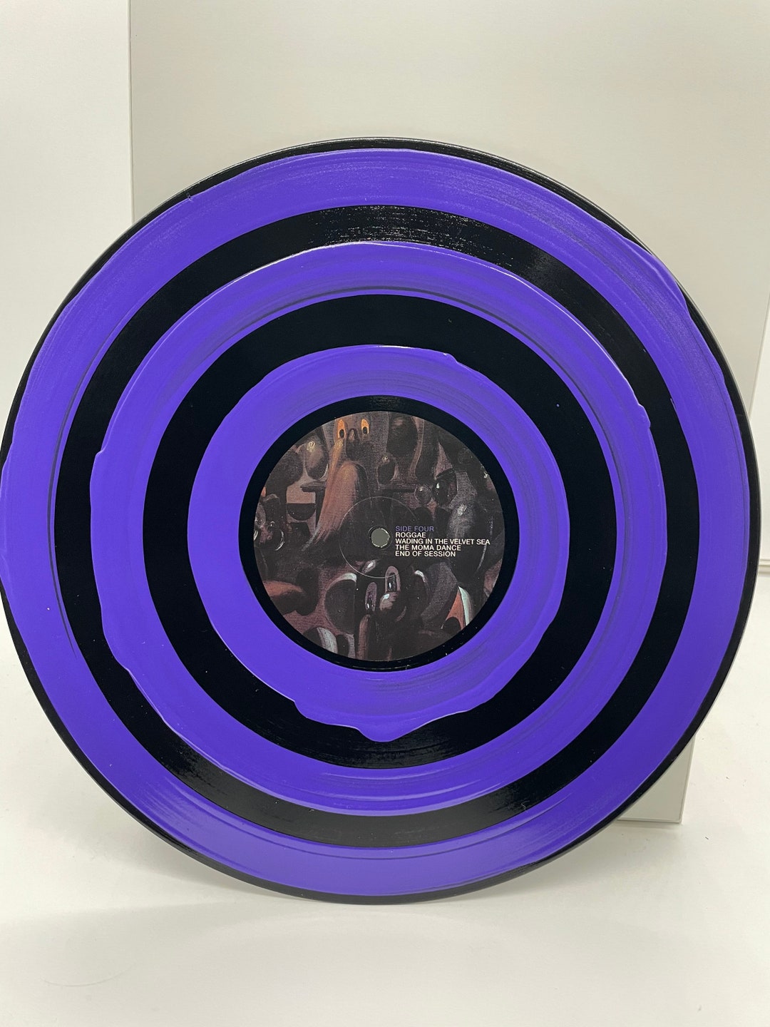 Hand-painted the Story of the Ghost Vinyl Record - Etsy