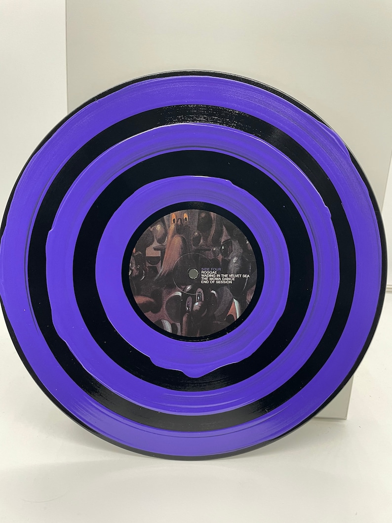 Hand-painted the Story of the Ghost Vinyl Record - Etsy