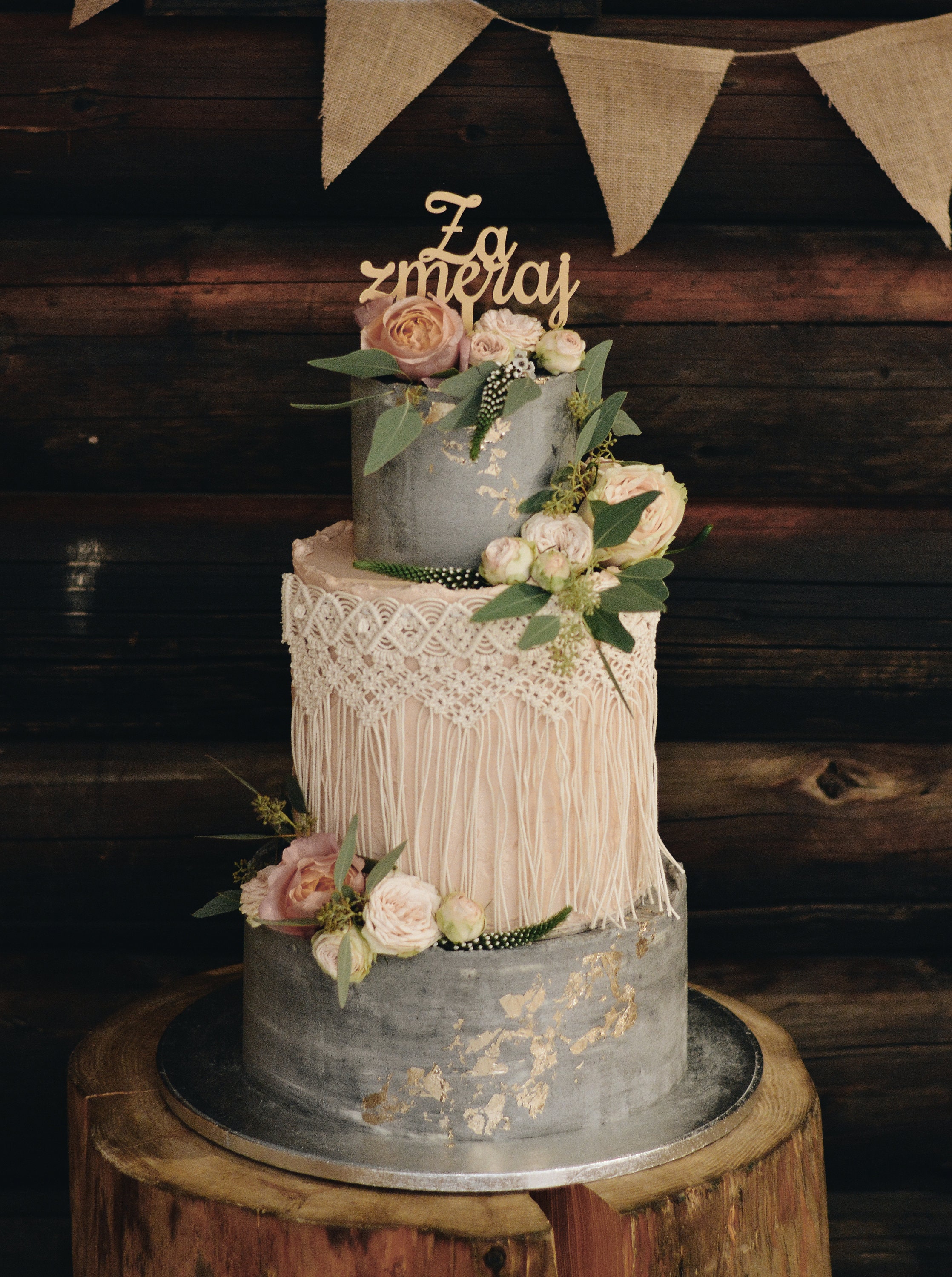 MADE TO ORDER: Wedding Cake Macramé, Wedding Cake Decor, Macrame Cake ...