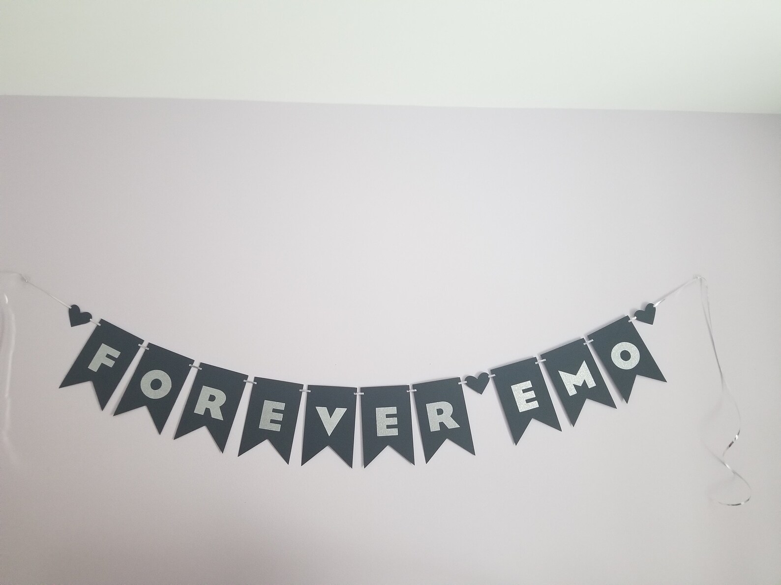 Forever Emo Theme Party Decorations Scene Garland Banner | Etsy