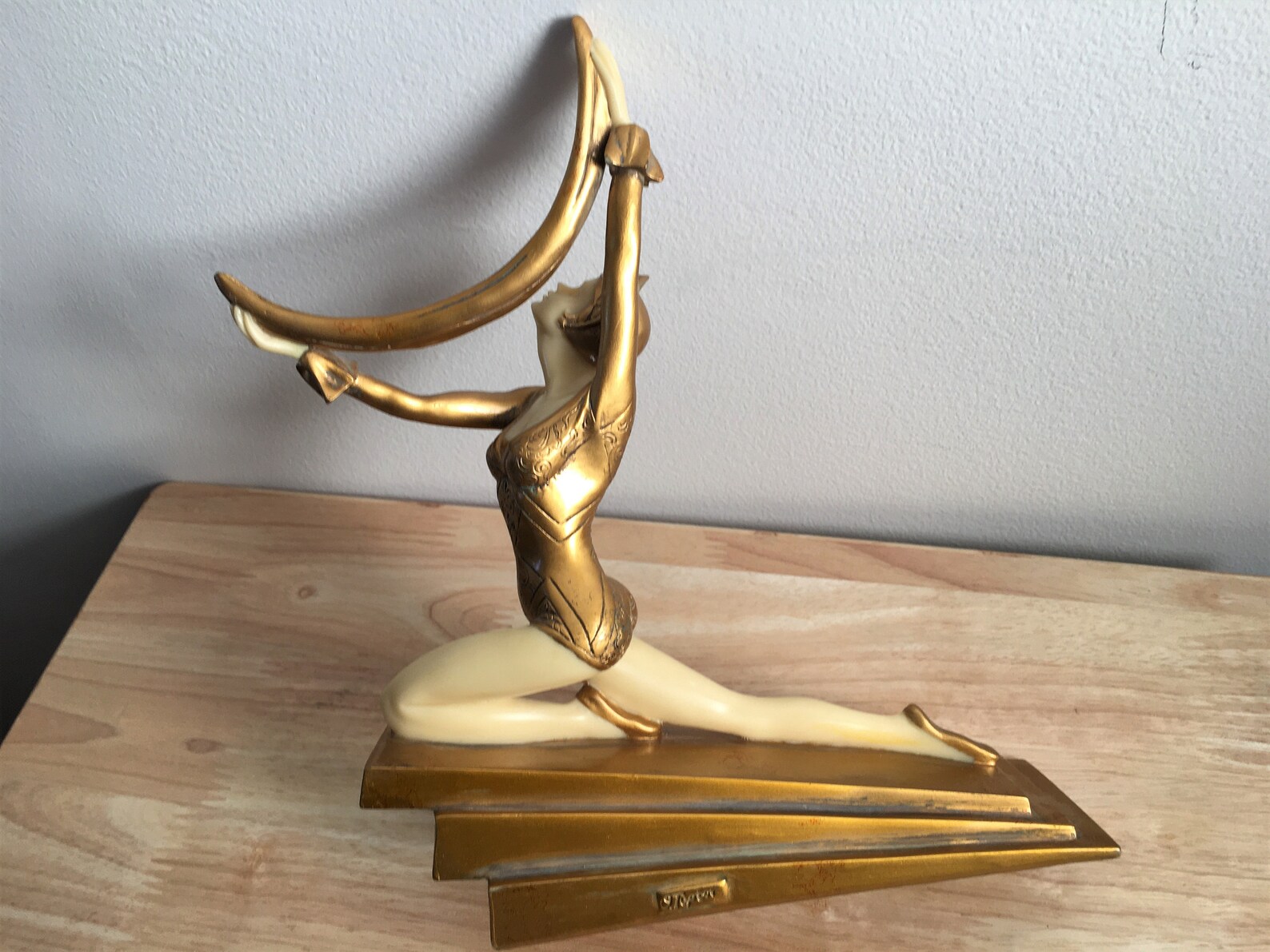 Rare Vintage Oliver Tupton Art Nouveau/art Deco Sculpture - Etsy Canada