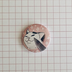 Cat Meme Button Badge | 33mm Round Button Pin | Funny Cute Cats - Etsy