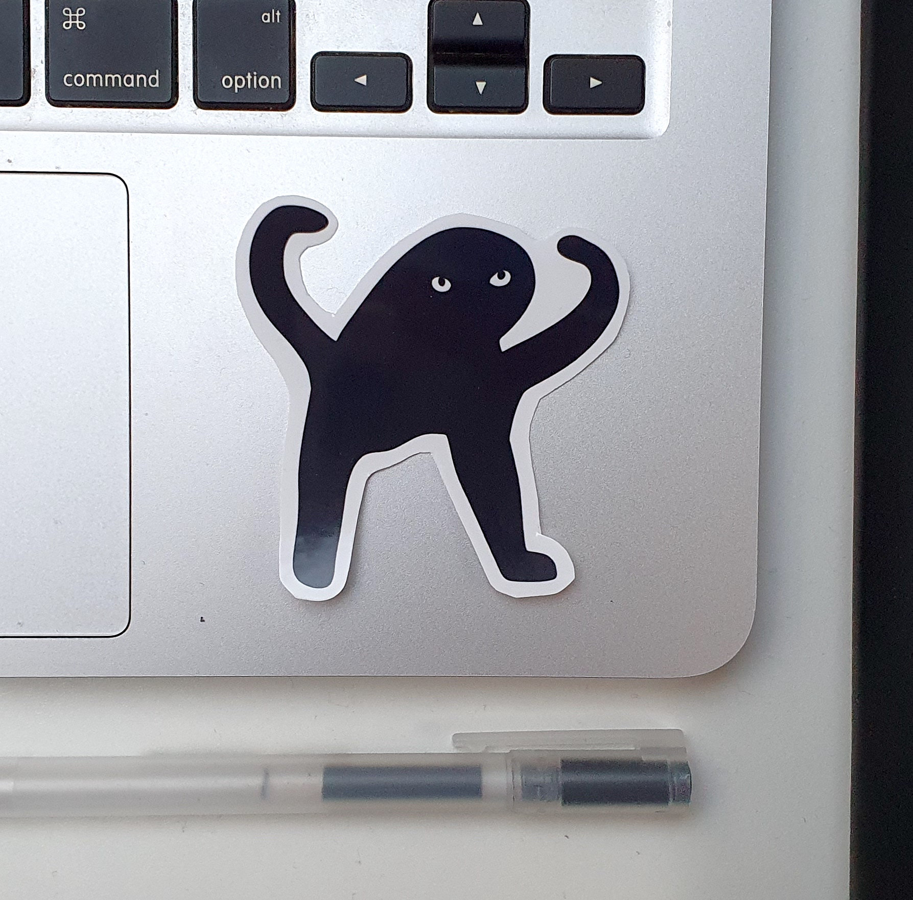 Mad Cat Meme Laminated Sticker - Etsy