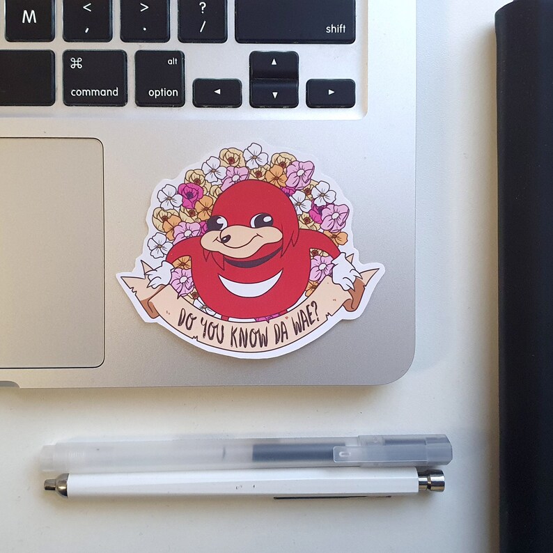 VR Chat Knuckles Dead Memes Laminated Sticker - Etsy