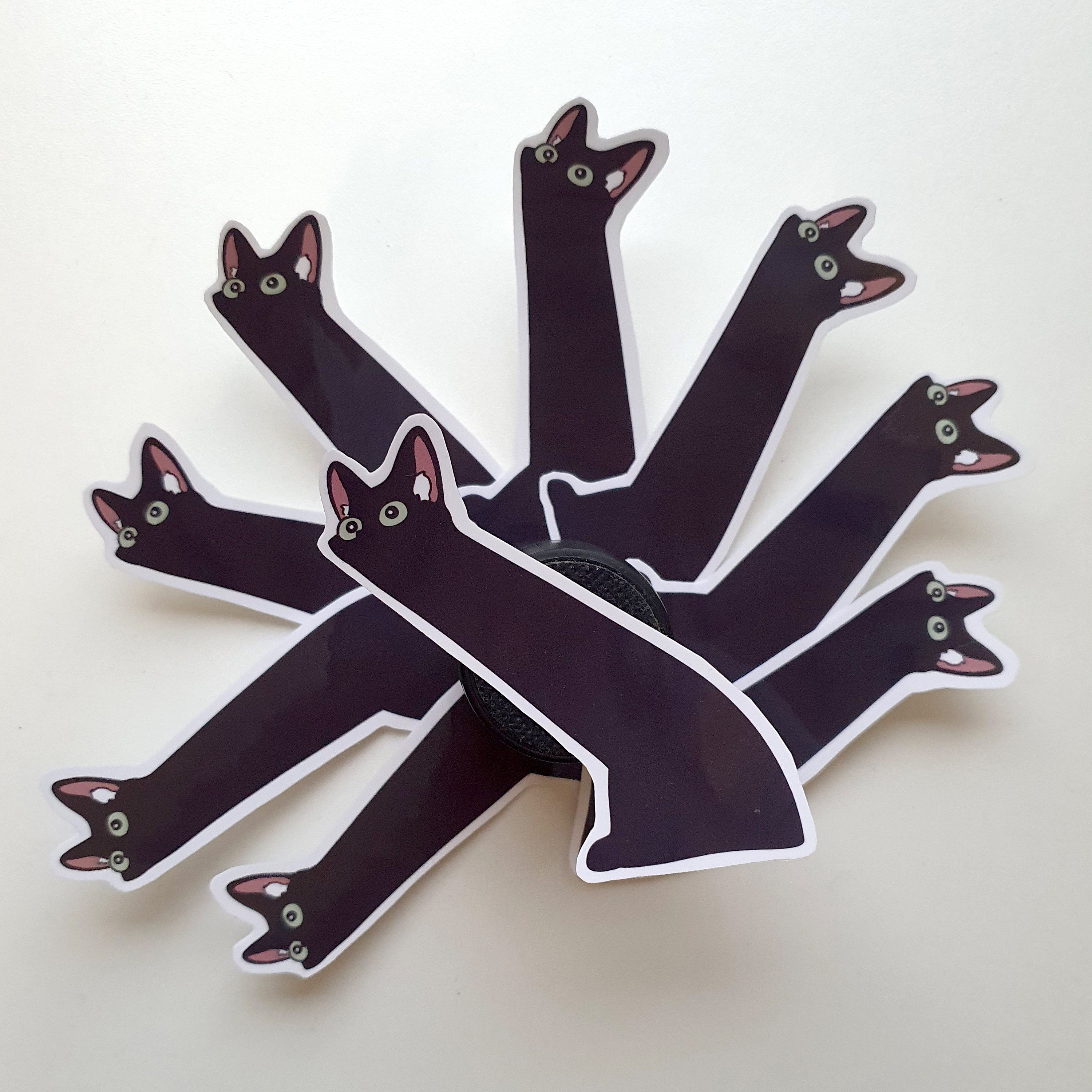 Long Cat Meme Laminated Sticker - Etsy