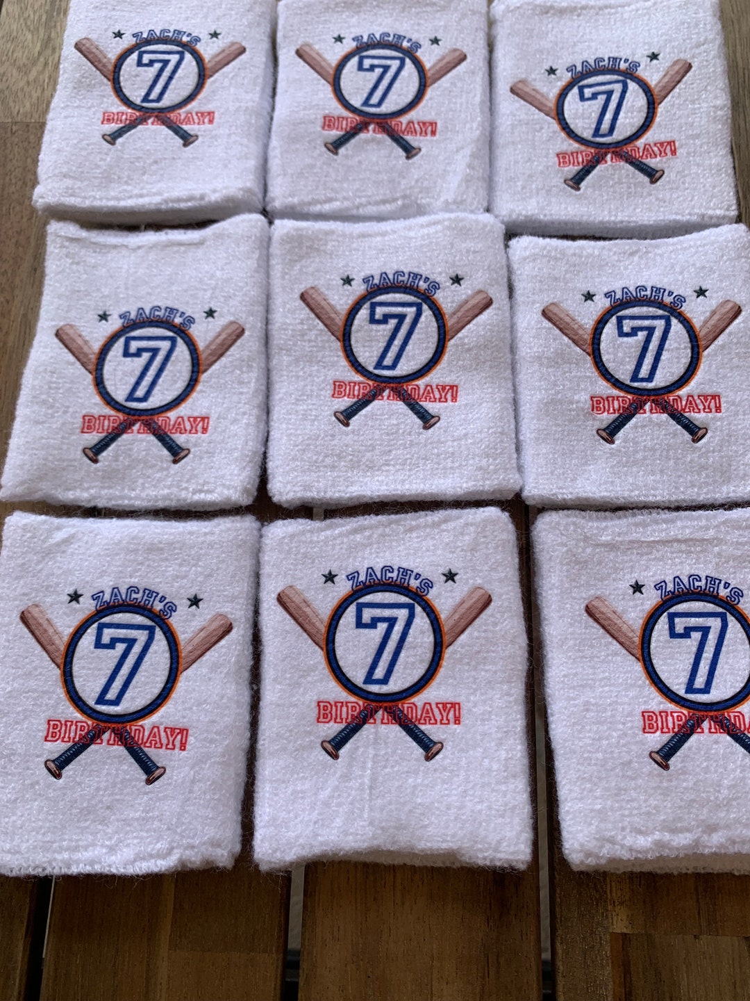 Personalized Unisex Sweatbands Wristbands Perfect for Any Sport This ...