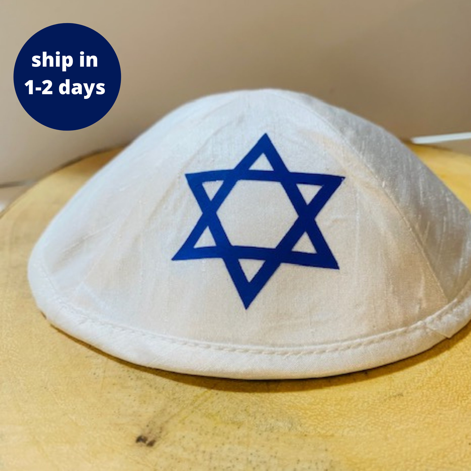 Star of David Kippah Yarmulke Star of David Jerusalem Kippah - Etsy