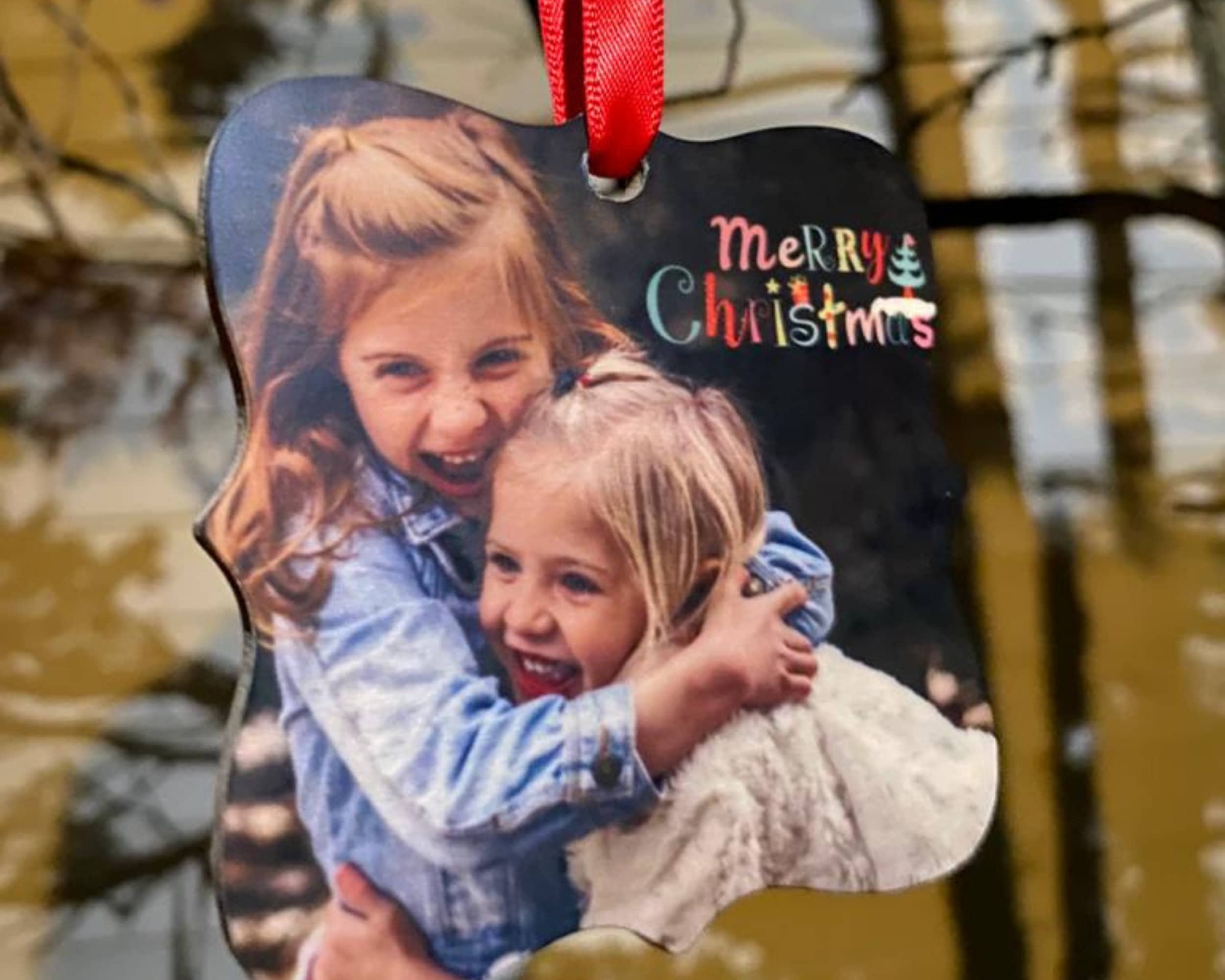 Personalized Portrait Family Photo Christmas Ornament Design - Etsy