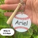 Custom Baseball Bag Nametag | Personalized Baseball Name Tag | Acrylic ...