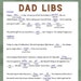 Dad Libs—funny Digital Father's Day Card, Interactive Father's Day Card ...