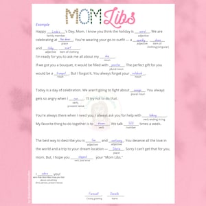Mom Libs—funny Digital Mother's Day Card, Interactive Mothers' Day Card ...