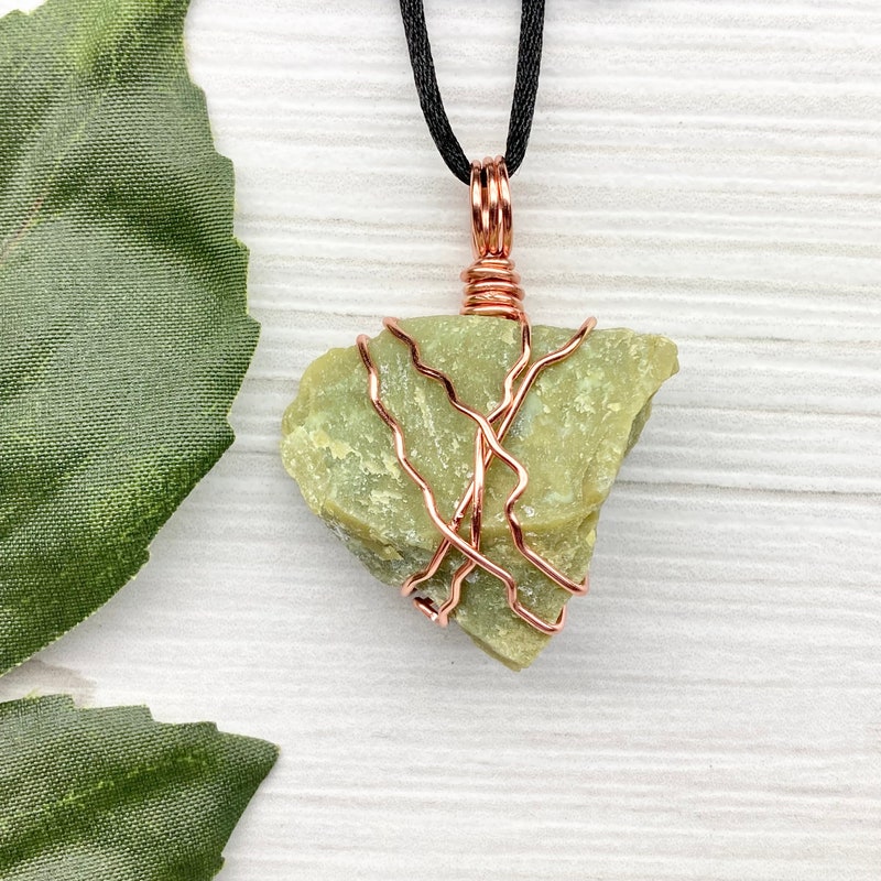 Serpentine Necklace - Etsy