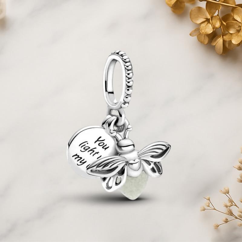 Dark Green Gem Charm Pendant - Etsy UK