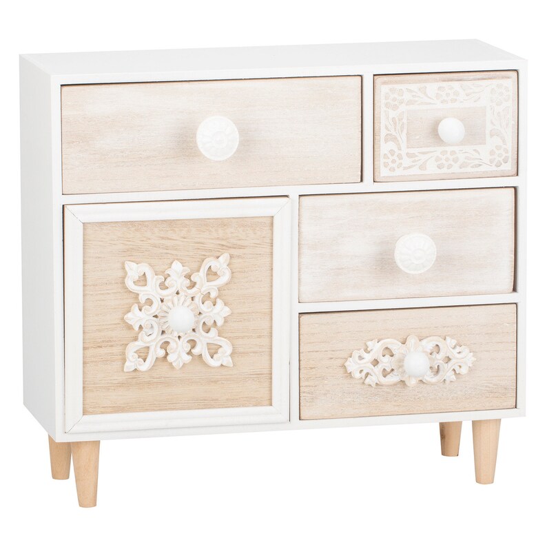 5-layer Wooden Nordic Storage Drawers is Perfect for Your Small Knick ...