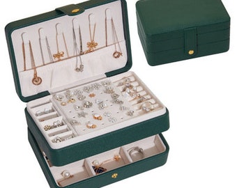 Double Layer Jewelry Box - Etsy