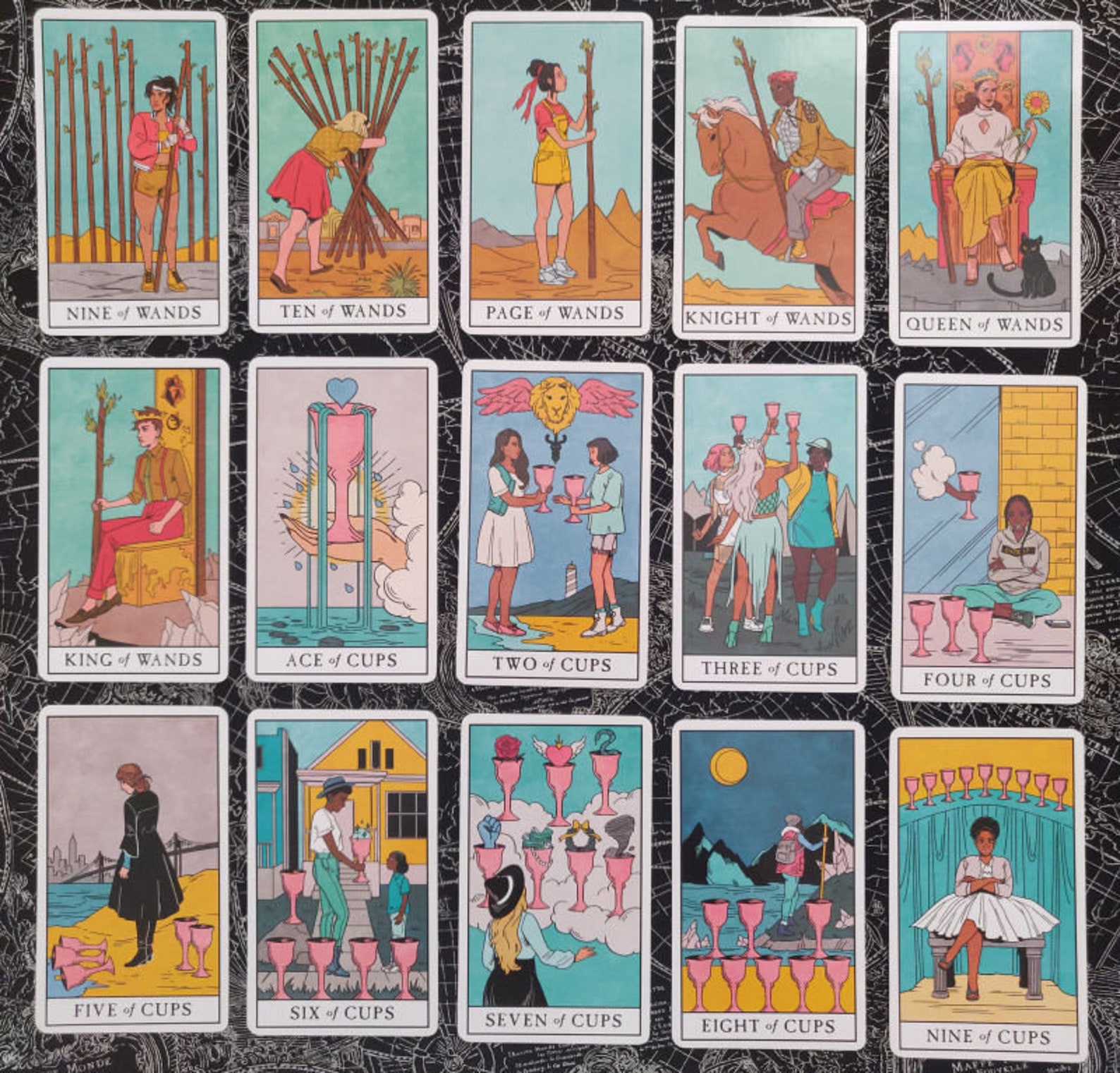 The Modern Witch tarot Deck | Etsy