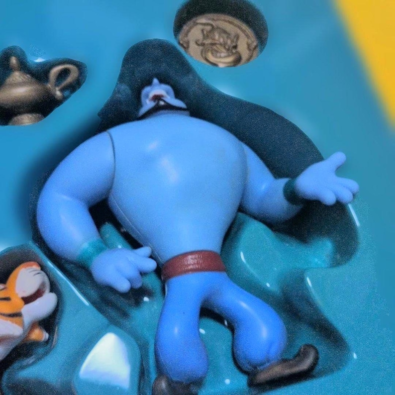 Rare! Brand New |disney Mattel Vintage 90s Aladdin - Jasmine, Rajah ...