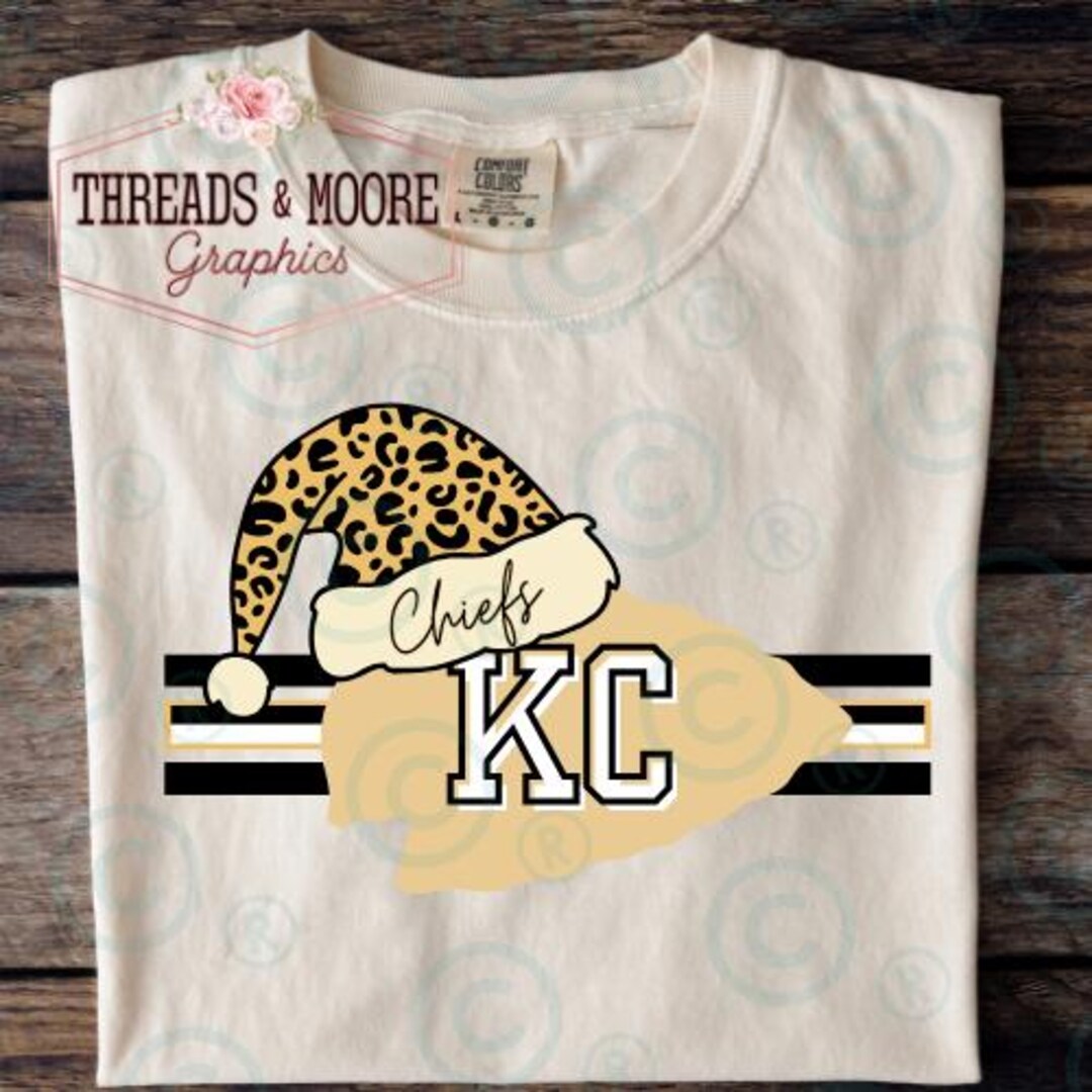 Chiefs Leopard ARROWHEAD Christmas | Kansas City | KC | PNG | Digital ...