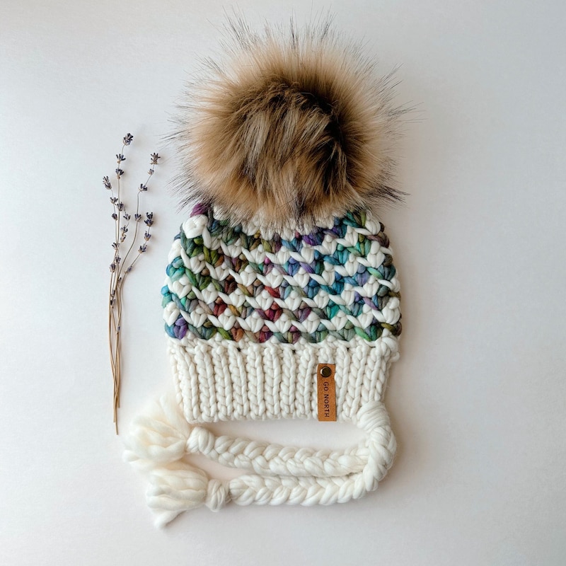 Beanie With Braids - Etsy