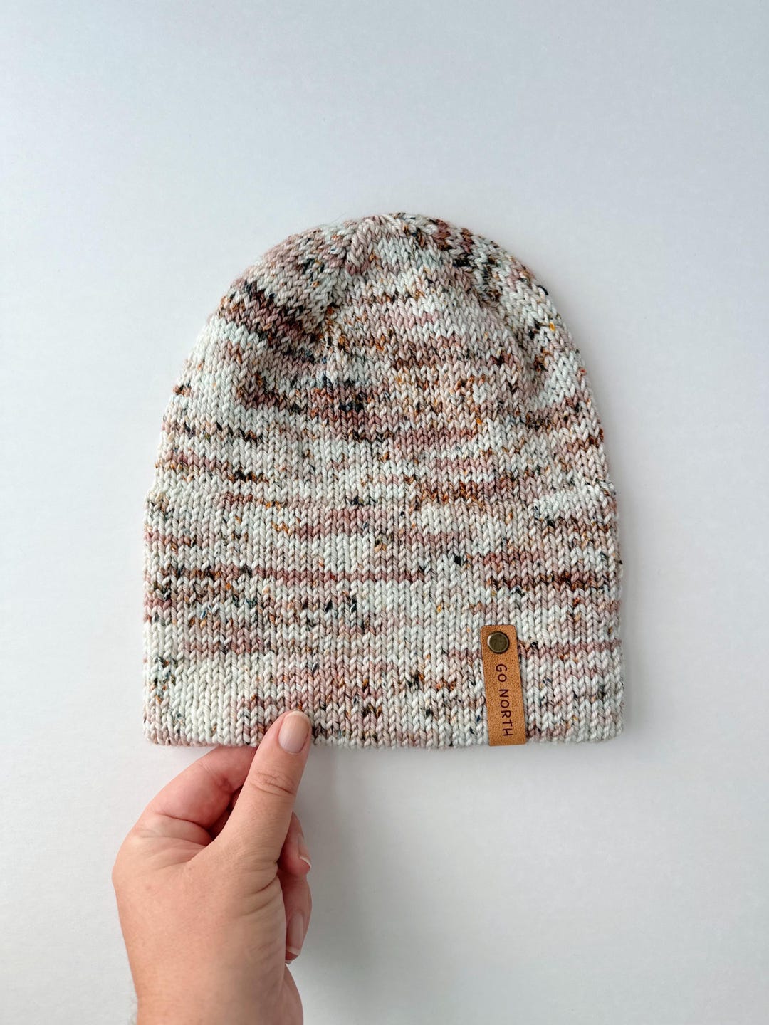 ADULT LUXURY Merino Wool Knit Beanie, Women's Winter Hat, Artisan ...