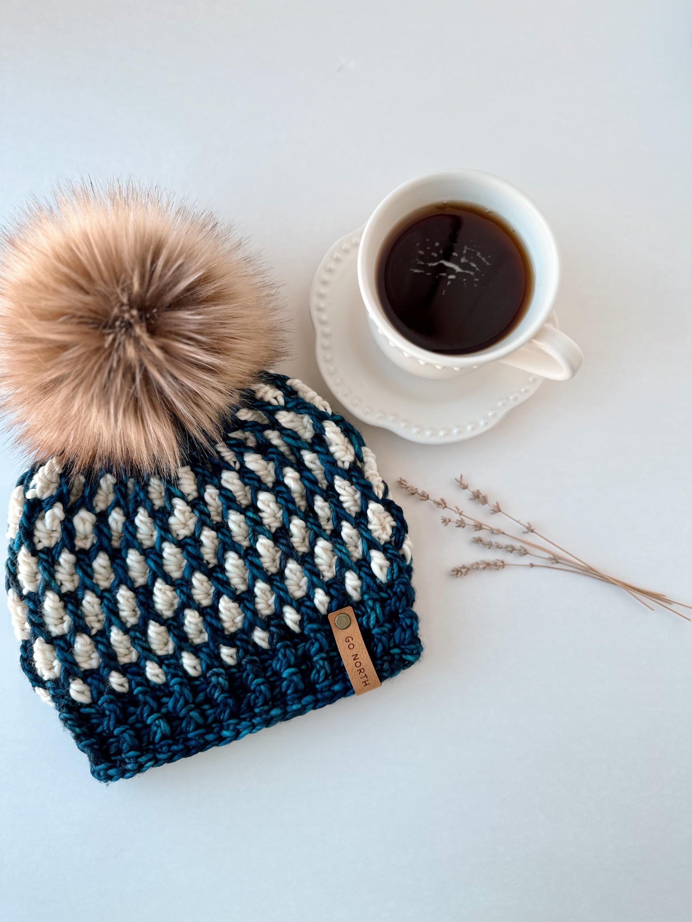 CROCHET PATTERN | Alpine Fable Beanie, Textured Winter Hat Pattern in ...