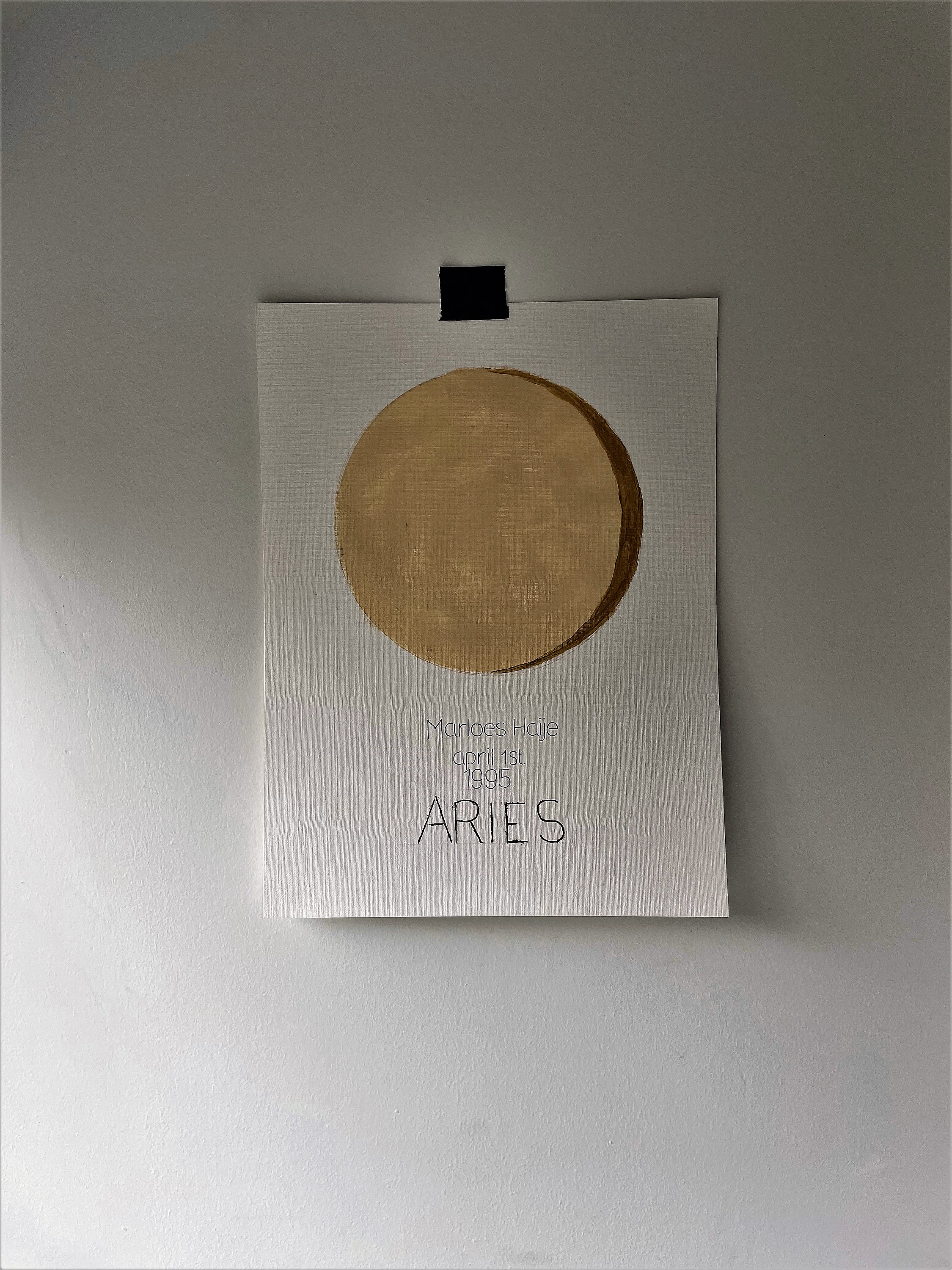 Personalized Moon Phase Poster - Etsy