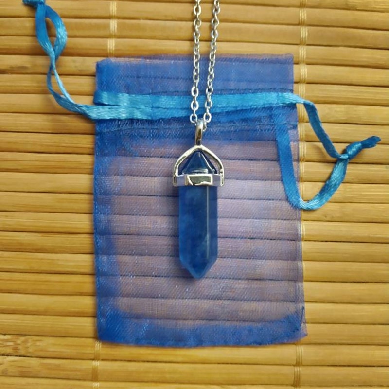 Blue Crystal Chain - Etsy